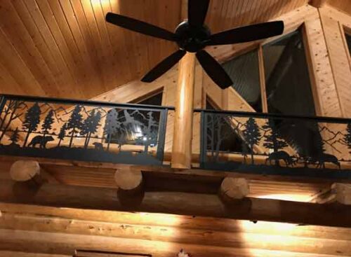 Custom Metal Railings Custom Metal Railings - Rustic By Design